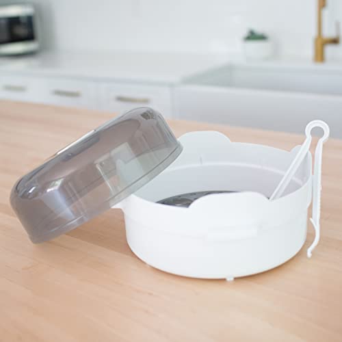 Dr. Brown's Microwave Steam - for Baby Bottles, Nipples, Bottle Parts, Pacifiers, Teethers and Breast Pump Parts