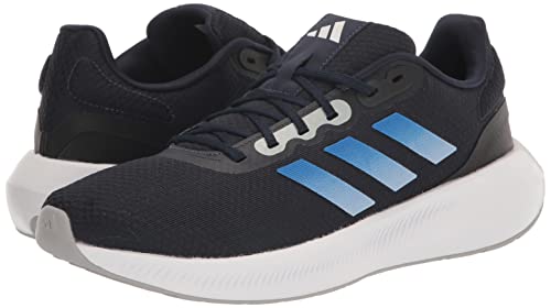 adidas Men's Run Falcon 3.0 Shoe, Ink/Lucid Blue/Blue Dawn, 8