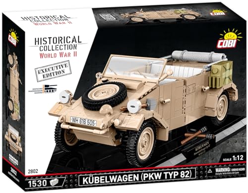 COBI Historical Collection WWII Kübelwagen (PKW Type 82) Tank - Executive Edition