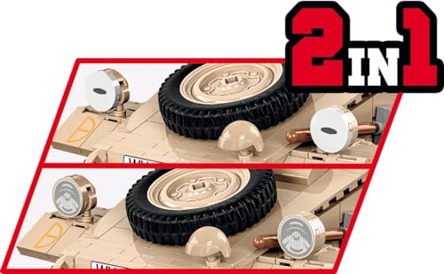 COBI Historical Collection WWII Kübelwagen (PKW Type 82) Tank - Executive Edition