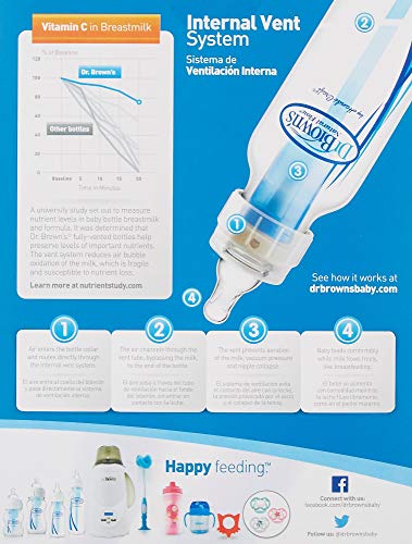 Dr Browns Standard Newborn Feeding Set- 5 Bottles