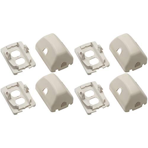Safety 1st Outlet Cover/Cord Shortner, White, 4PK