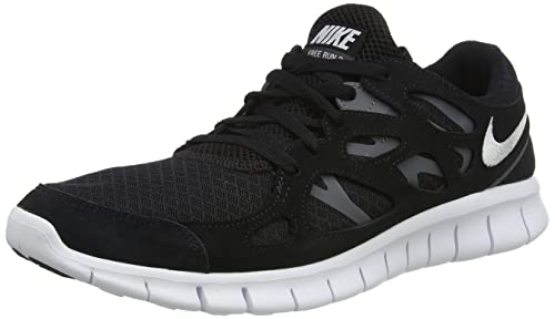 Nike Free Run 2 Black/White/Dark Grey 9.5 D (M)