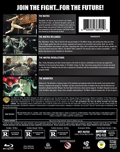4 Film Favorites: The Matrix Collection [Blu-ray]
