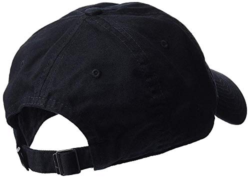 Nike Men's OneSize Heritage 86 Essential Swoosh, Black/Black, One Size
