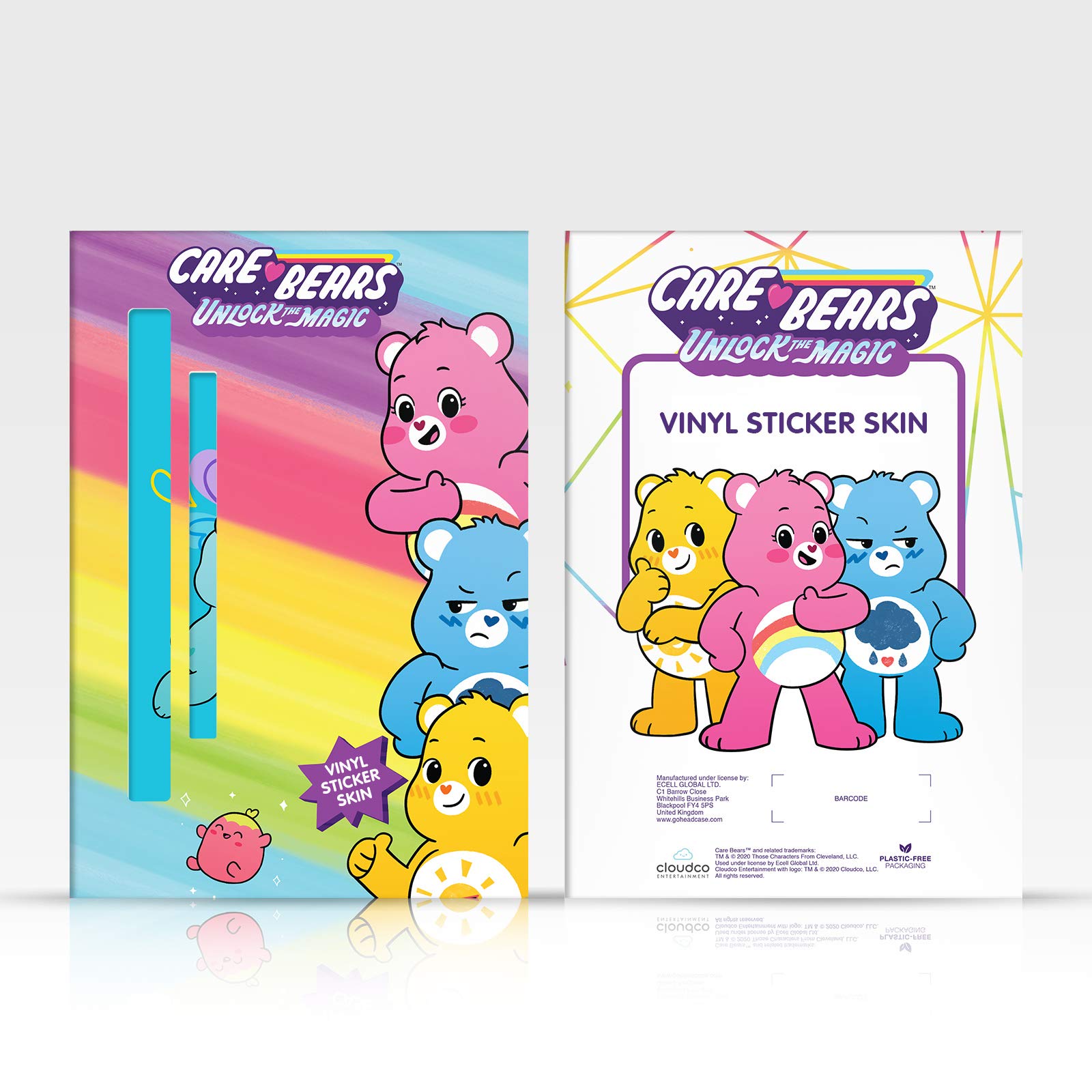 Head Case Designs Officially Licensed Care Bears Grumpy Classic Vinyl Faceplate Sticker Gaming Skin Decal Cover Compatible With Sony PlayStation 5 PS5 DualSense Controller