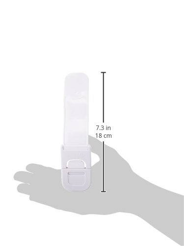 Safety 1st Multi-Purpose Latch,White 2-Count