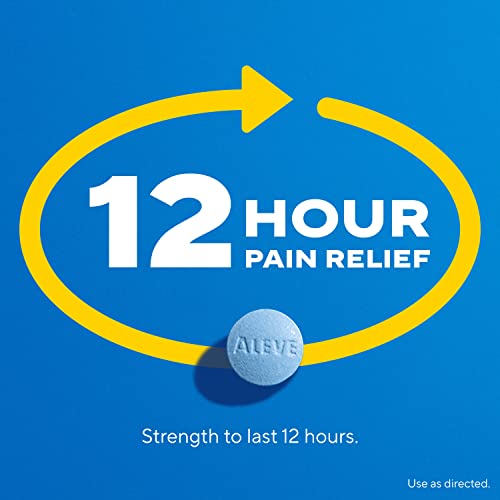 Aleve Back & Muscle Pain Relief Naproxen Sodium Tablets ‐ 250 Count, 250 Count