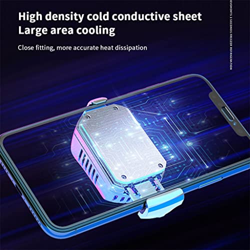 JYXDKD Mobile Phone Radiator For Universal Phone Cooler Game Cooling Controller Portable Fan Holder Heat Sink