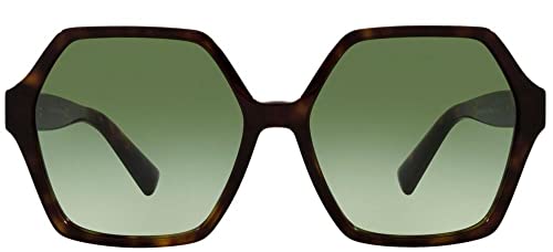 Valentino V LOGO VA 4088 Havana/Green Shaded 58/16/140 women Sunglasses