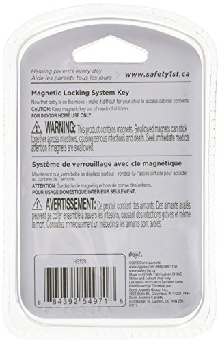 Safety 1st Magnetic Locking System Key (Pack of 3)