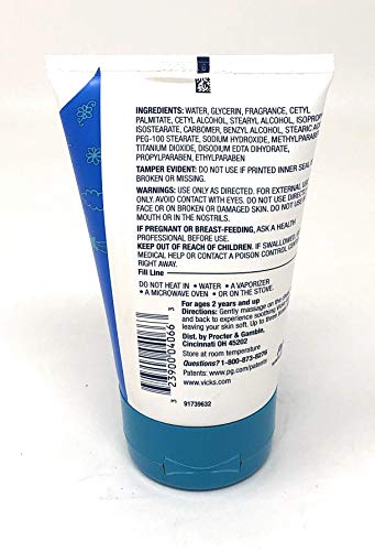 Vicks Childrens VapoCream, Soothing Vapors Moisturizing Cream 3oz