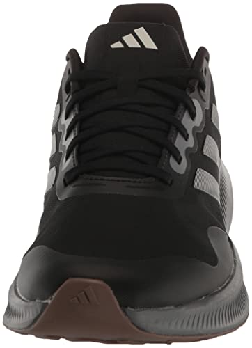 adidas Men's Runfalcon 3.0 Running Shoe, Black/Grey/Carbon, 7.5