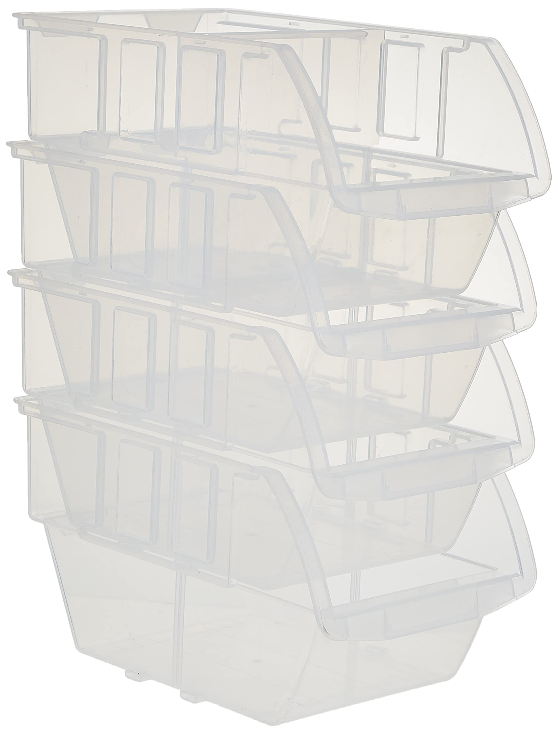 Performance Tool W5173 Dual Position Tilt Storage Organizer Bins for Toys/Parts/Sewing/Legos & More (Medium)