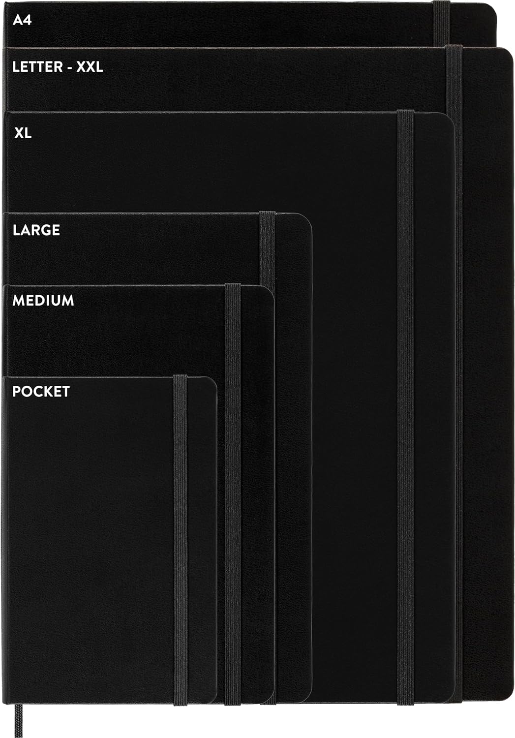 Moleskine Cahier Journal, Soft Cover, Pocket (3.5" x 5.5") Ruled/Lined, Black, 64 Pages (Set of 3)