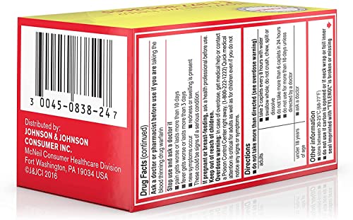 Tylenol 8 Hour Arthritis Pain Relief - Acetominophen Extended-Release Tablets, Pain Reliever / Fever Reducer, 24 Caplets, 650 milligrams each (2-Pack)