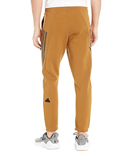 adidas Men's Future Icon 3-Stripes Pants, Bronze Strata, Large