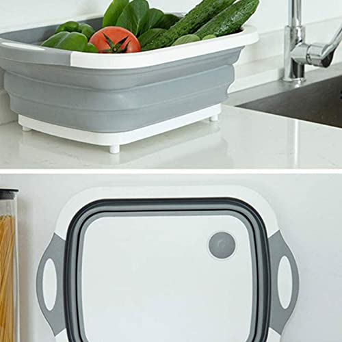 TEEMAD Washbasins Household Folding Wash Basin Portable Sink Foot Bucket Washbasin Plastic Foldable Basin Travel Outdoor Camp Basins