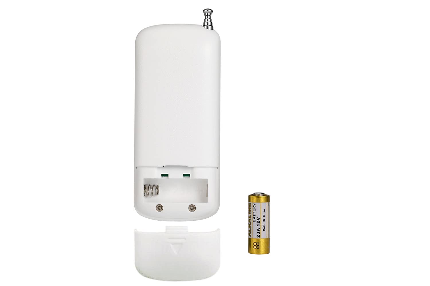 Blütezeit 6-Key Antenna Remote Control Wall Mountable for Automatic Sliding Gate Opener, 433 MHz Mutual-Duplicating Control Range Up to 985ft/300m for Double Gate Accessory 1pc