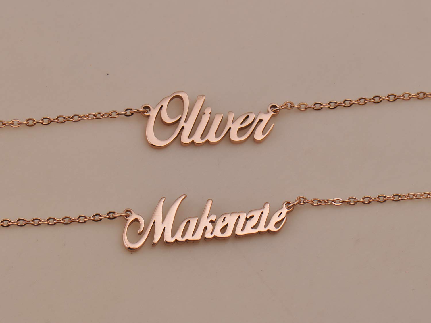 GR35Z9 Personalized Personal My Name Necklace Jewelry for Womens Cobi