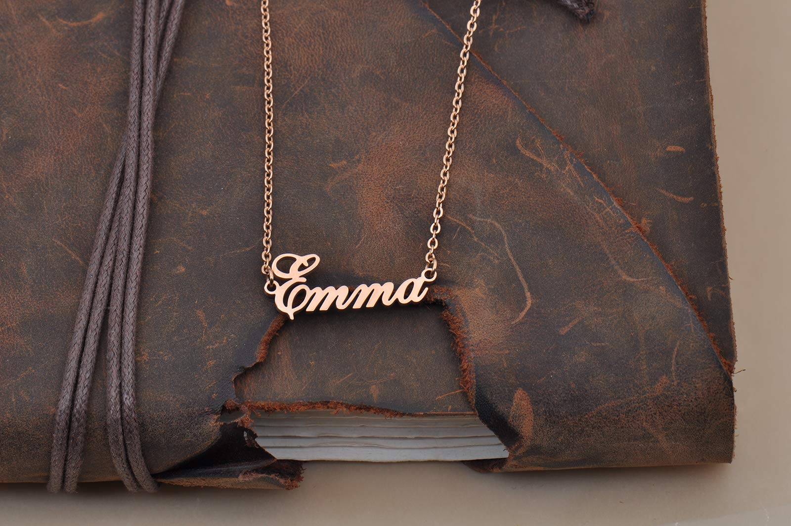 GR35Z9 Custom Love Pendant Name Necklace Jewelry for Women Cobi