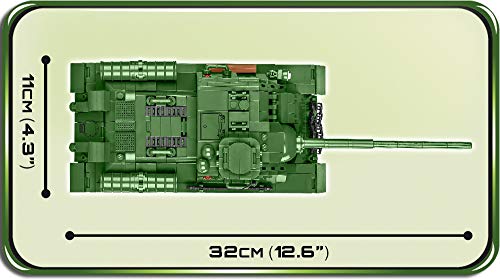 COBI Historical Collection SU-100 SPG Vehicle , Green