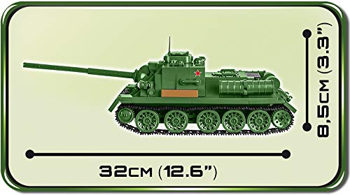 COBI Historical Collection SU-100 SPG Vehicle , Green