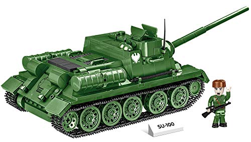 COBI Historical Collection SU-100 SPG Vehicle , Green