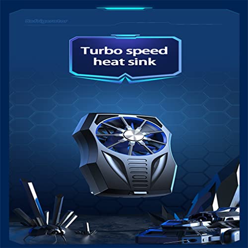 JYXDKD Universal Mobile Phone Radiator Mobile Game Cooling Artifact Portable Fan Holder Heat Sink
