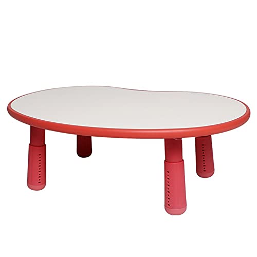 Walnut Children's Table and Set Kindergarten Can Be Raised and Lowered Plastic Baby Game Table Graffiti Belt Storage Tablo