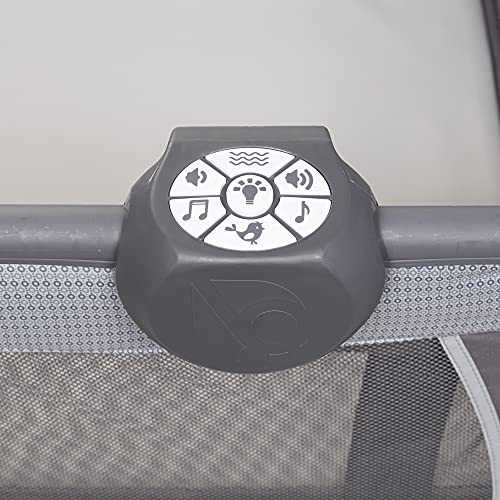 Baby Trend Lil' Snooze Deluxe III for Twins,Cozy Grey