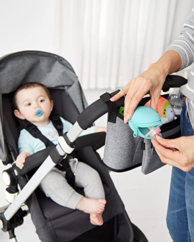 Skip Hop Silicone Pacifier Holder, Grab & Go, Light Teal