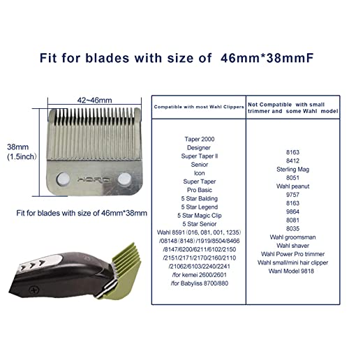 10 Color Professional Hair Trimmer/Clipper Guard Combs Guide Combs Coded Cutting Guides/Combs #3170-400- 1/16” to 1 -Great for Hair Clippers/Trimmers Attachment