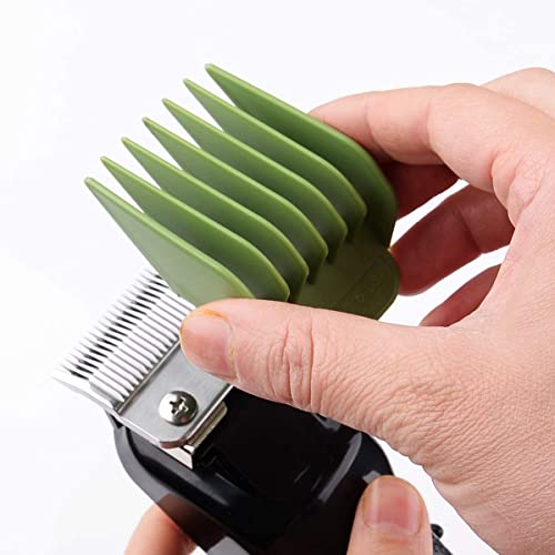 10 Color Professional Hair Trimmer/Clipper Guard Combs Guide Combs Coded Cutting Guides/Combs #3170-400- 1/16” to 1 -Great for Hair Clippers/Trimmers Attachment
