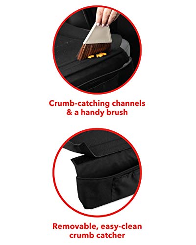 Skip Hop Clean Sweep Car Seat Protector, Style Driven, Black