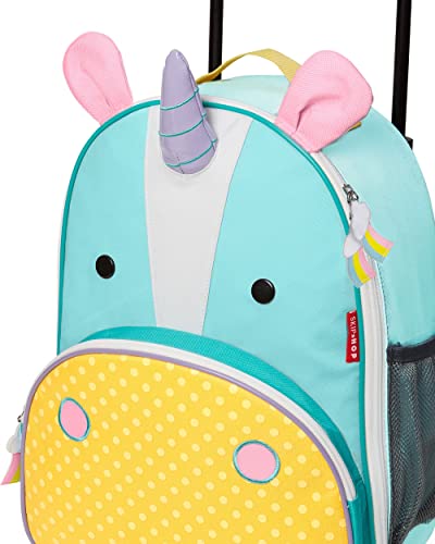 Skip Hop Kids Luggage with Wheels, Zoo, Unicorn