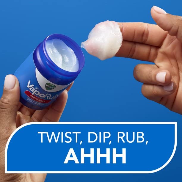 Special Pack of 5 VICKS VAPORUB 3.53 oz