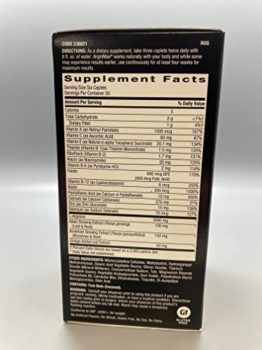 GNC Mens Arginmax, Sexual Health Formula for Men - 180 Caplets