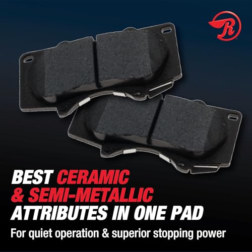 Raybestos Element3 EHT™ Automotive Replacement Front Brake Pad for Selected 2014-2020 Infiniti QX60, 2013 Infiniti JX35, 2015-2023 Nissan Murano, and 2013-2020 Nissan Pathfinder (EHT1649H)