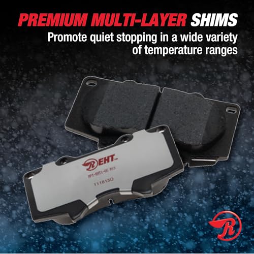 Raybestos Element3 EHT™ Automotive Replacement Front Brake Pad for Selected 2014-2020 Infiniti QX60, 2013 Infiniti JX35, 2015-2023 Nissan Murano, and 2013-2020 Nissan Pathfinder (EHT1649H)