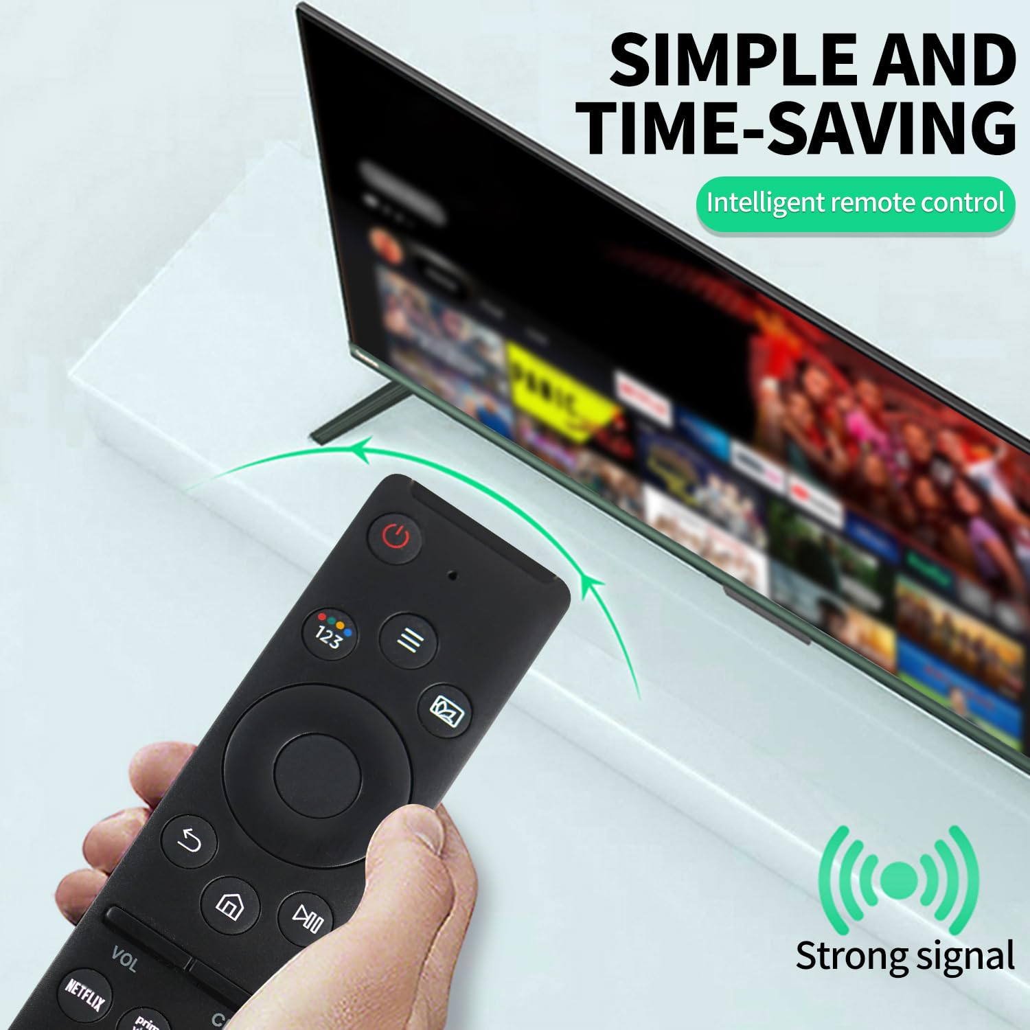 (Pack of 2) BN59-1330 Universal Remote Control for All Samsung TV Replacement for All LCD LED HDTV 3D Smart Samsung TVs Remote