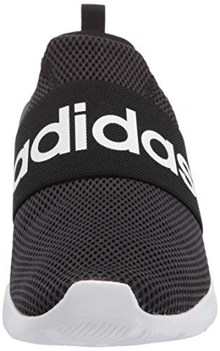 adidas mens Lite Racer Adapt 4.0 Running Shoes, Black/White/Black, 10.5 US (packaging may vary)