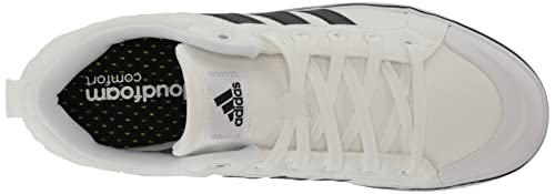 adidas Men's Bravada 2.0 Skate Shoe, White/Black/Black, 8