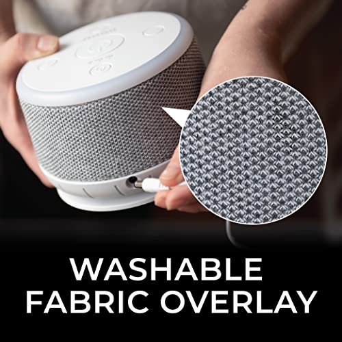Yogasleep Dohm Nova White Noise Sound Machine. Includes Night Light, Timer, 10 Fan Speeds for Louder Noise Blocking. Noise Canceling for Office Privacy & Concentration, Better Sleep for Baby & Adults.