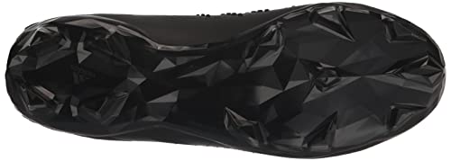 adidas Unisex Predator Accuracy.3 Firm Ground Soccer Shoe, Black/Black/White, 9.5 US Men