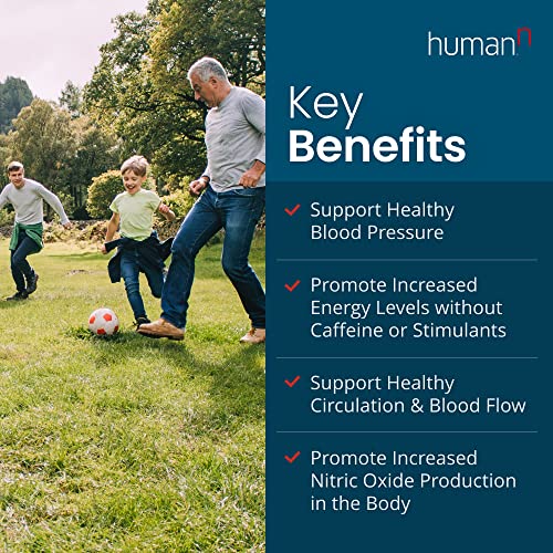 HumanN SuperBeets Black Cherry - Beet Root Powder - Nitric Oxide Boost for Blood Pressure, Circulation & Heart Health Support - Non-GMO Superfood Supplement - Natural Black Cherry Flavor, 30 Servings