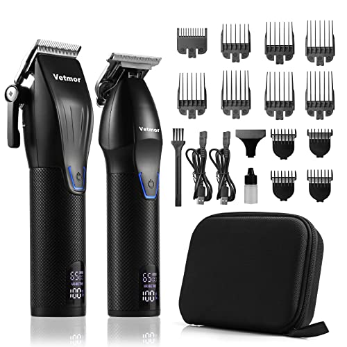 Vetmor Barber Clippers Professional Hair Clippers for Men