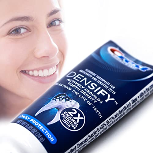 Crest Pro-Health Densify Daily Protection Toothpaste, Travel Size 0.85 oz (24g) - Pack of 12