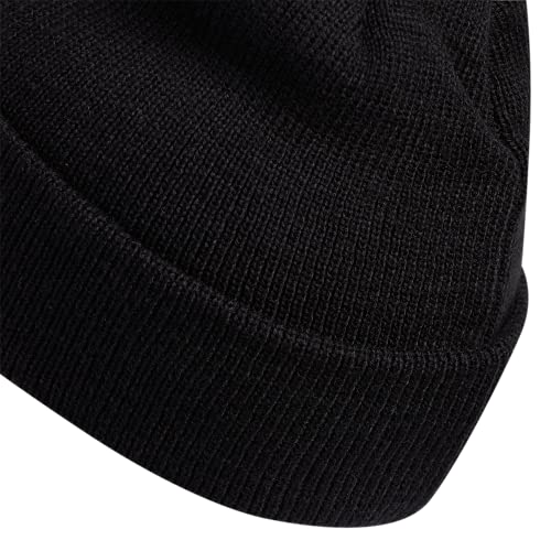 adidas Men's Team Issue Fold Beanie, Black/White F21, One Size
