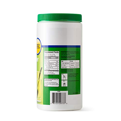 Equate Fiber Powder Clear Soluble - 125 Servings, 16.7 oz (2)